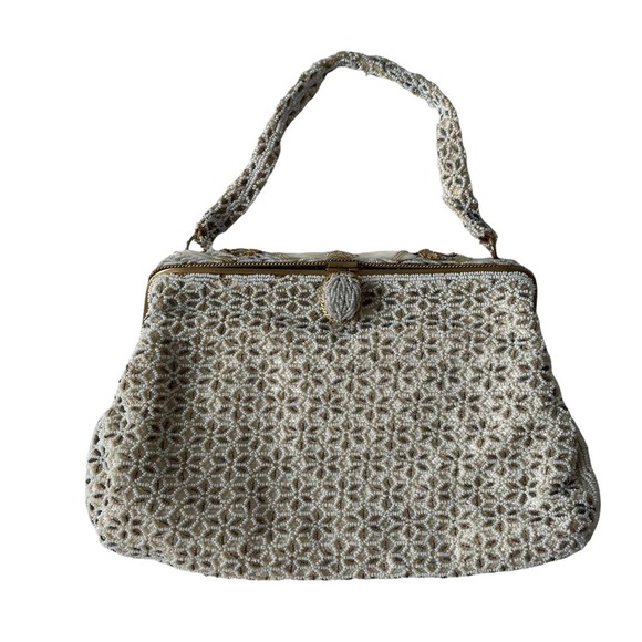 Vintage | Bags | Altman Et Fils Handmade Beaded Bag Made In France ...